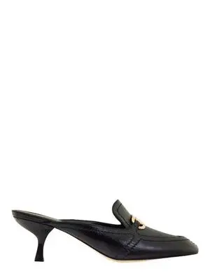 FERRAGAMO Elodye Slip-on Mules - Black