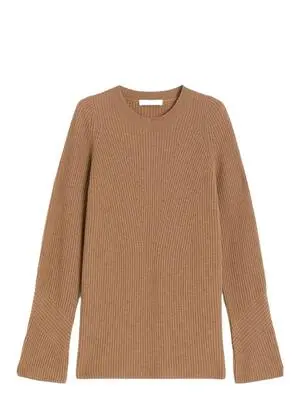 Max Mara Molveno Crewneck Jumper - Camel