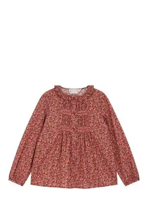 Bonpoint Long-sleeved Top With Graphic Print - Brown