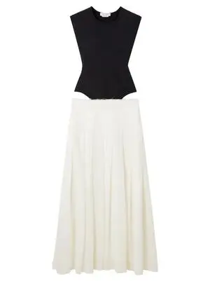 Gabriela Hearst Sleeveless Round Neck Dress - Black