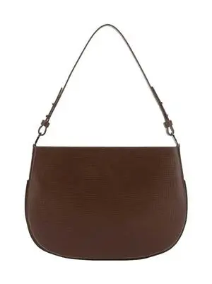 By Far Issa Shoulder Bag - Brown