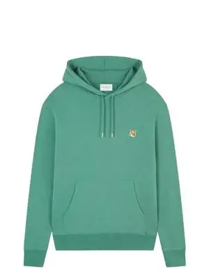 MAISON KITSUNÉ Maison Kitsuné Fox Head Patch Drawstring Hoodie