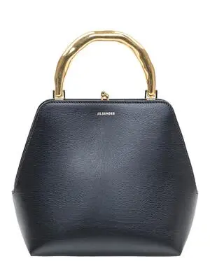 JIL SANDER Goji Square Tote Bag - Black