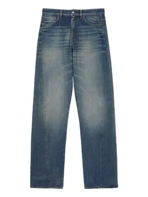 MAISON MARGIELA Straight Leg Jeans - Blue