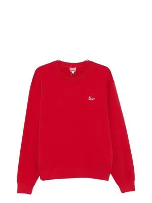 Kenzo Archive Bouquet' Sweatshirt In Cotton - Red