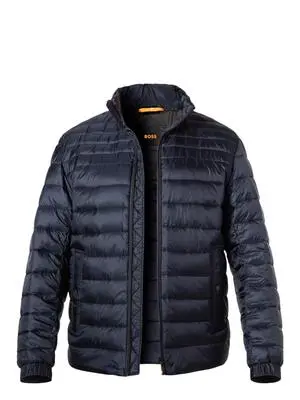Hugo Boss Quilted Padded Zip-up Jacket - Black