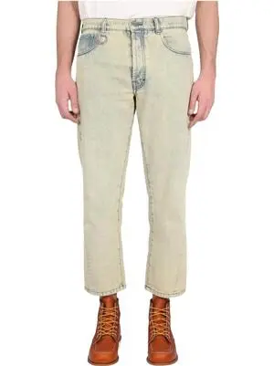ETUDES Studio Straight-leg Jeans With Logo Patch - Nude