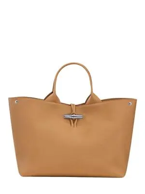 Longchamp Longchamp Le Roseau L Tote Bag Walnut