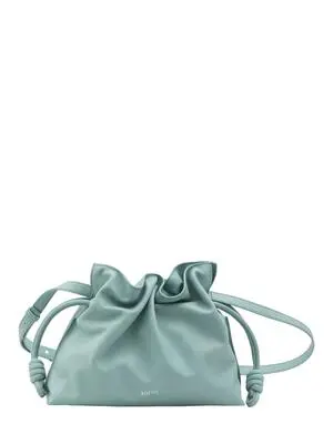Loewe Flamenco Medium Clutch Bag - Aquamarine