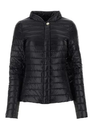 Herno Round Collar Down Jacket - Black
