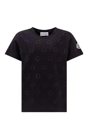 Moncler Short Sleeve T-shirt - Black