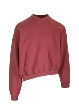 MAGLIANO Polisportiva Asymmetric Crewneck Sweatshirt - Red