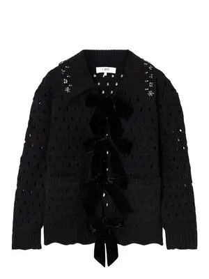 Sea Leia Cardigan - Black