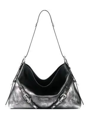 Givenchy Voyou Medium Shoulder Bag - Black