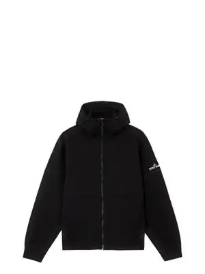 STONE ISLAND Stone Island Zip-Up Hooded Sweatshirt