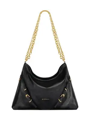 Givenchy Medium Voyou Chain Shoulder Bag - Black