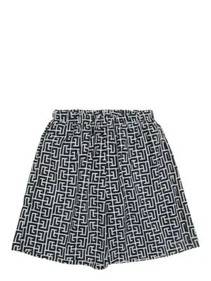 BALMAIN Balmain Printed PB Monogram Swim Shorts