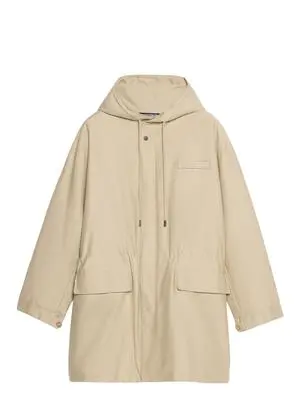 Jacquemus La Parka Hooded Parka - Nude