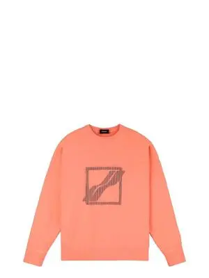 We11Done Logo Crewneck Sweatshirt - Pink