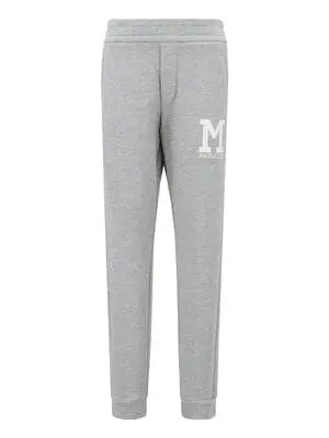 Moncler Logo Printed Track Pants - Grey