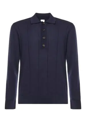 Eleventy Buttoned Knitwear With Long Sleeves - Black