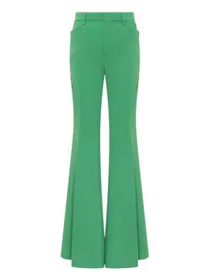 Dsquared2 Cut-out Detailed Flared Trousers - Green