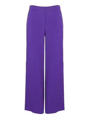 P.a.r.o.s.h High-waisted Wide-leg Pants - Blue