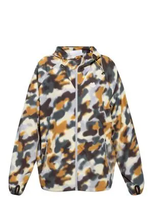 Kenzo Hooded Camouflage Casual Jacket - Multicolor