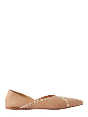 GABRIELA HEARST Gabriela Hearst Pointed-Toe Flats With Branded Insoles