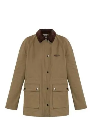Moschino Long Sleeve Casual Jacket With Lapels And Pockets - Brown