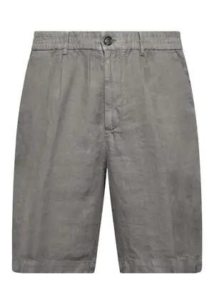 Brunello Cucinelli Straight-leg Buttoned Shorts - Gray
