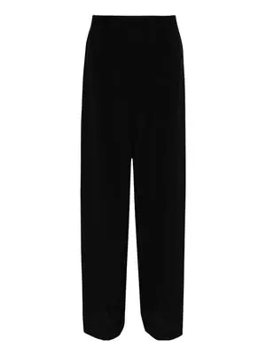 JOSEPH High-waisted Silk Palazzo Pants - Black