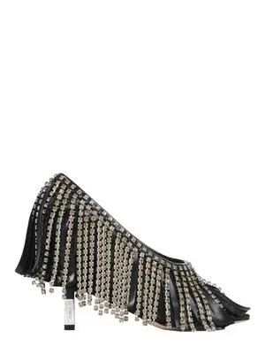 Chloé 100mm Mona Pumps - Black/silver