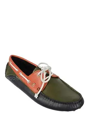 Just Cavalli Lace Up Boat Shoes - Multicolor