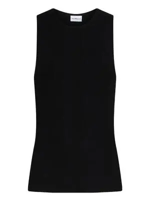 Marella Sleeveless Knitted Vest - Black