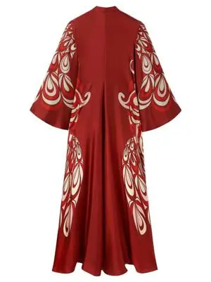 La DoubleJ Magnifico Maxi Dress - Red