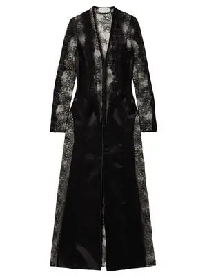 GABRIELA HEARST Gabriela Hearst "Yernard" Patchwork Lace Maxi Dress