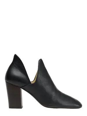 LEMAIRE D'orsay Pumps In Grained Goatskin Leather - Black