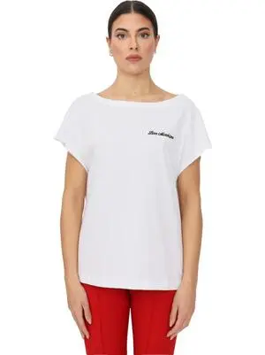 Moschino Heart Detail T-shirt - White
