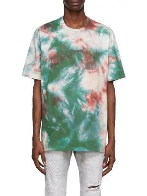 Dsquared2 Colorful Tie-dyed T-shirt - Green