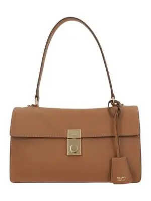 Prada Soft Sound Shoulder Bag - Brown