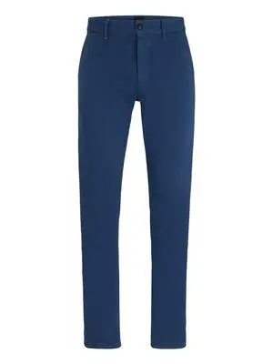 Hugo Boss Slim-fit Chinos - Blue