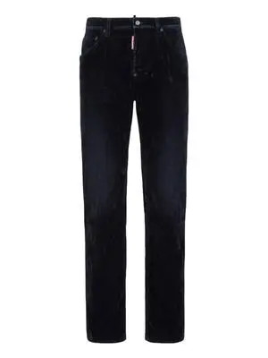 Dsquared2 Five-pocket Cotton Jeans - Blue