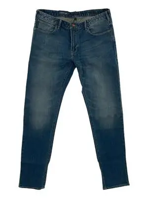 Emporio Armani Logo Jeans - Blue