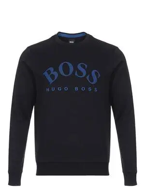 Hugo Boss Round Neck Long Sleeve Sweater - Black