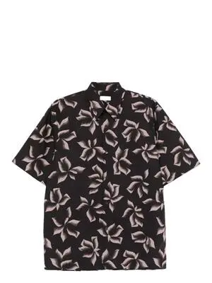 Dries Van Noten Short Sleeve Shirt - Black