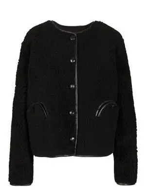 BLAZÉ MILANO Blaze Milano Reversible Shearling Bolero Jacket