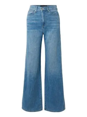 Veronica Beard High-rise Wide-leg Jeans - Blue