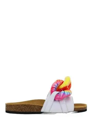 J.W.ANDERSON Tie-dye Chain Flat Sandals - Multicolor