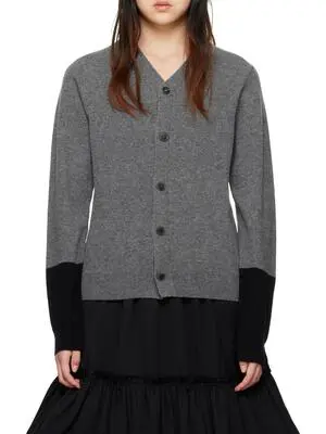 COMME DES GARÇONS Comme Des Garcons Long Sleeve Button-Down Cardigan
